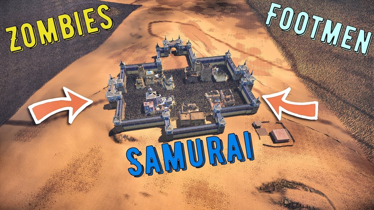 Battle Fort: Footmen - Samurai - Zombies - UEBS 2 - YouTube