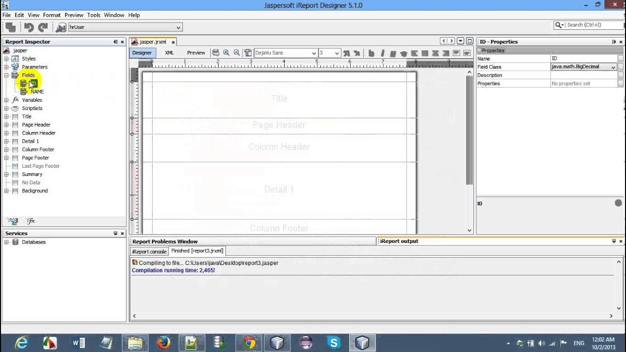 JasperReports.JSF+JPA. - YouTube