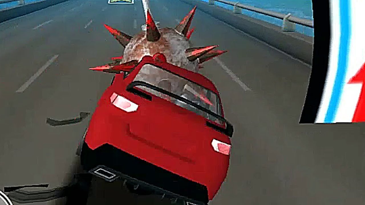 Speed Car Bumps Challenge Race - YouTube