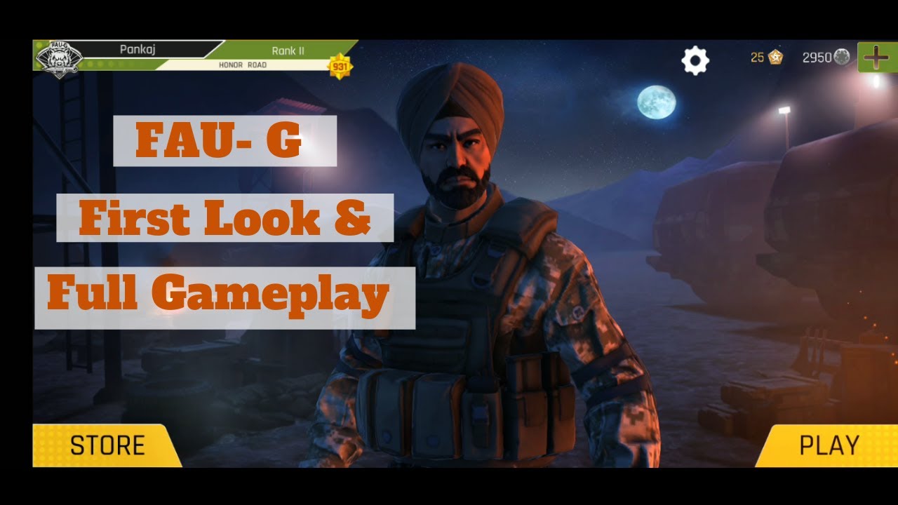 FAU-G Game Exclusive First Look, Review & Gameplay | Better than PUBG ...