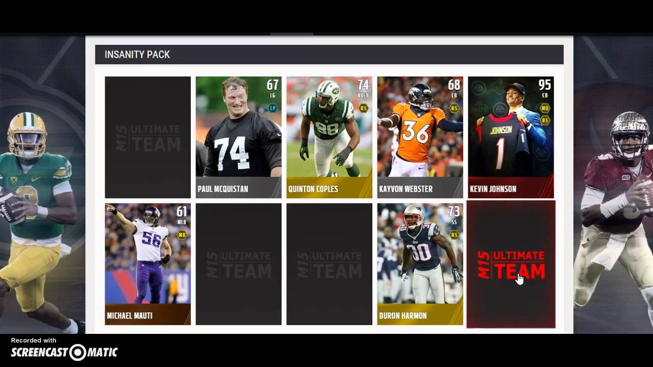 Madden 15 Pack Opening Simulator (#3) - YouTube