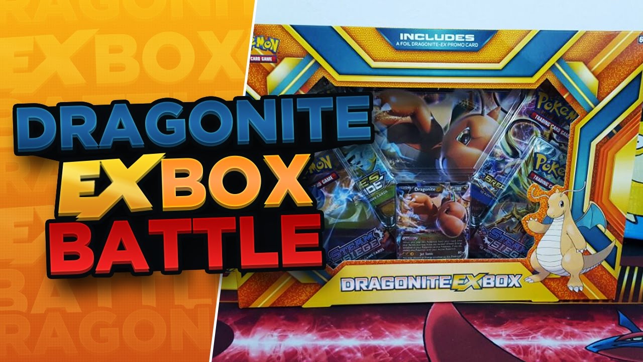 Pokemon Cards Dragonite EX Promo Box Opening BATTLE vs FlipGaming - YouTube