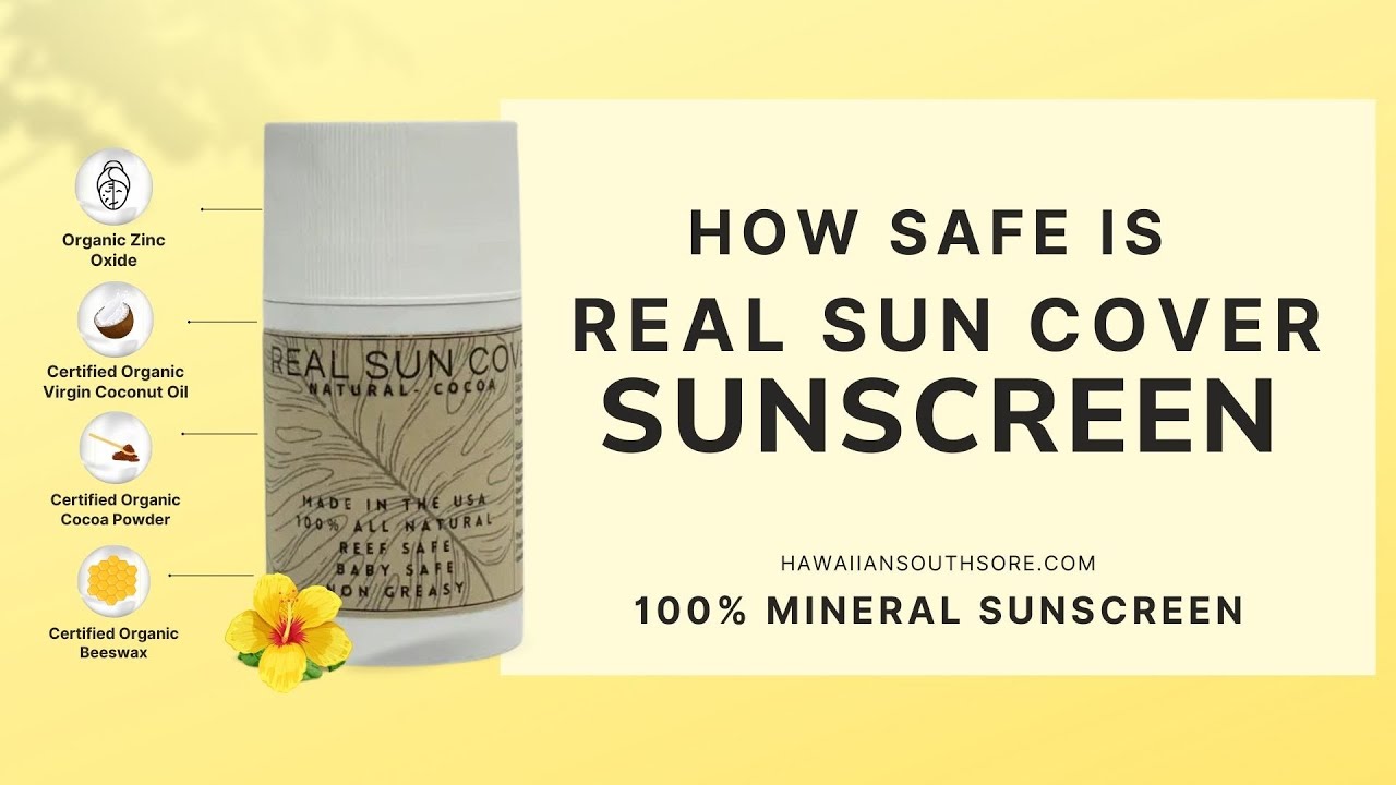 Sunscreen Talk Story with Eric - How Safe is Real Sun Cover Sunscreen ...