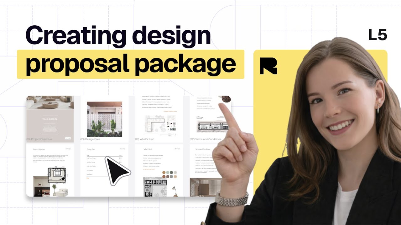 How to Set Up Your Interior Design Proposal Package - YouTube