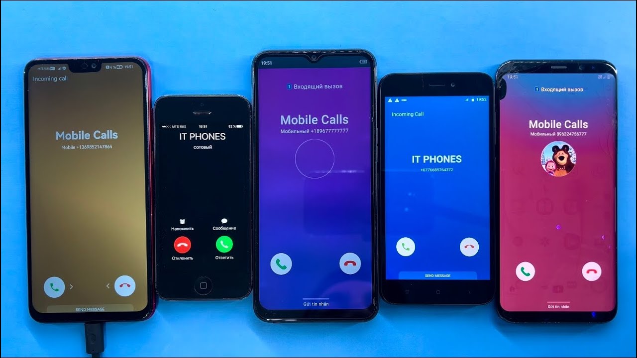 Crazy Mobile Incoming, Real, Fake, Timer Calls Honor 8X, IPhone 5 ...