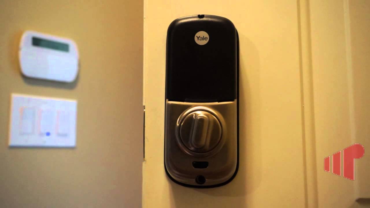 Yale Real Living Lock Home Automation - YouTube