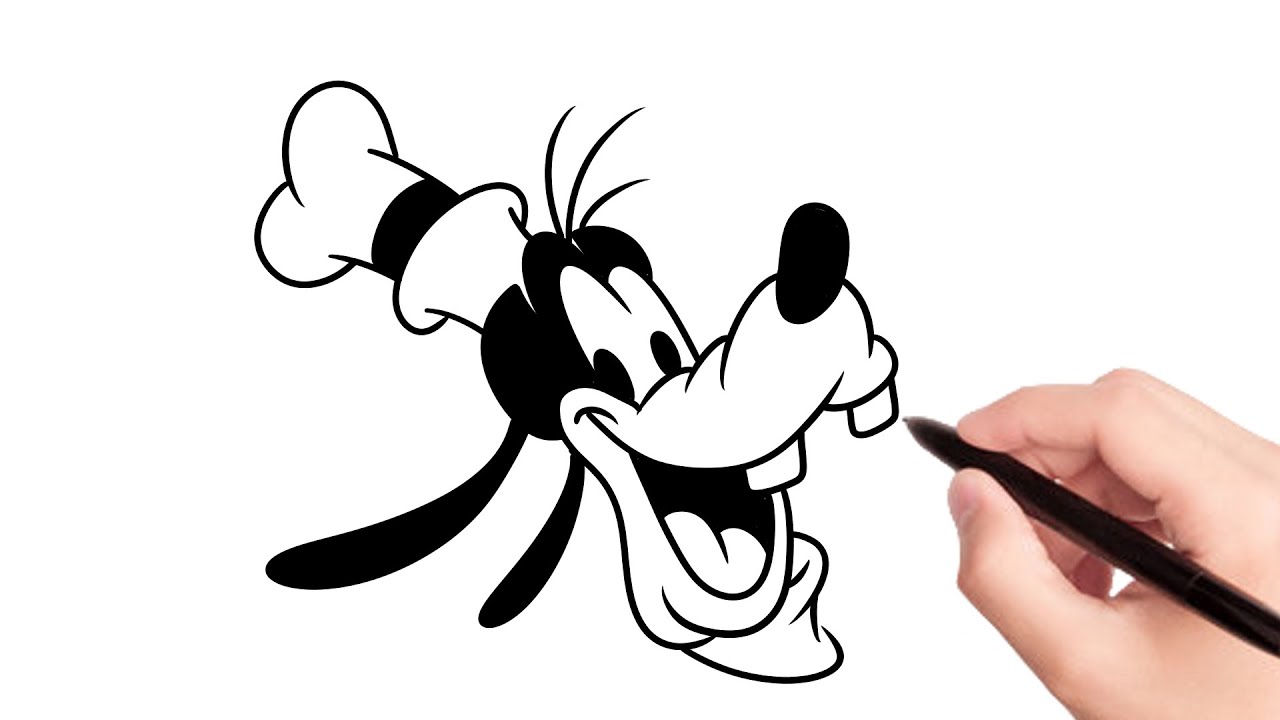 HOW TO DRAW GOOFY STEP BY STEP #howtodraw #drawingtutorial #goofy - YouTube