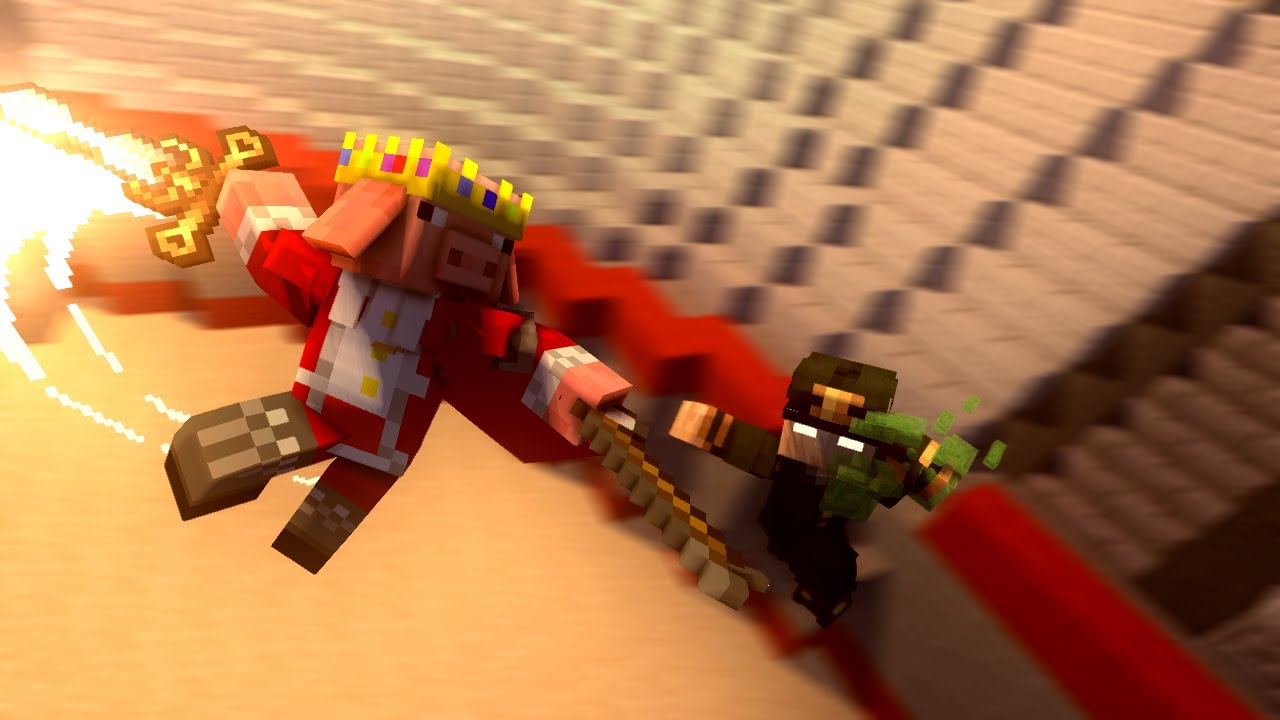 Technoblade vs Dante (Hypixel Skyblock) - Technoblade Animation (Work ...