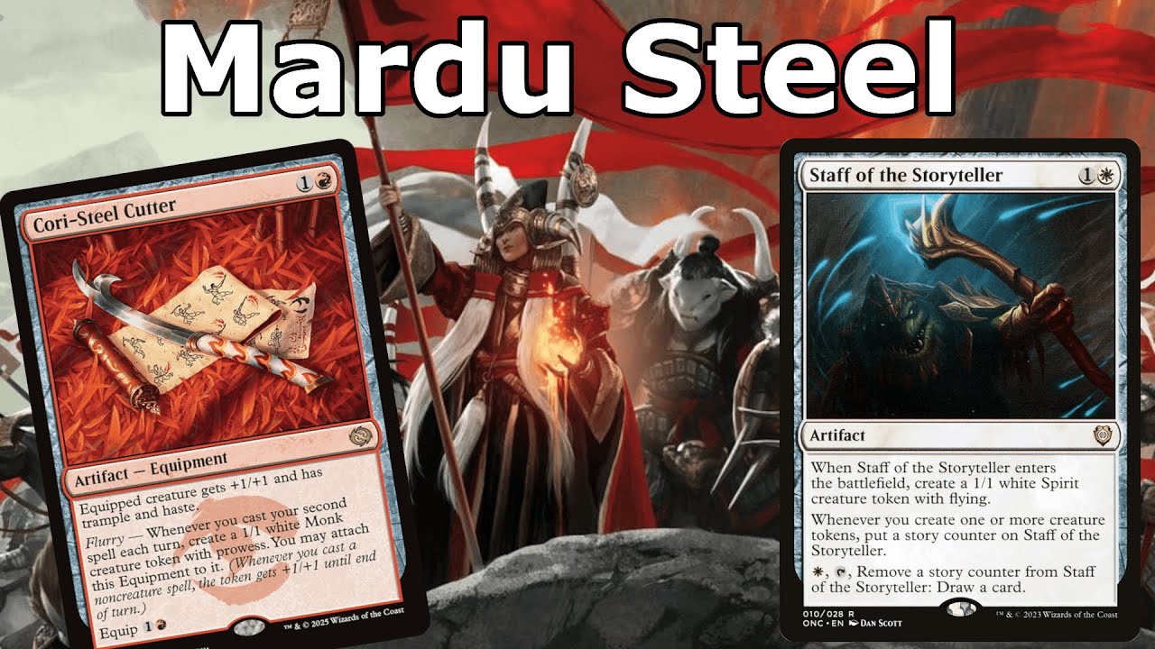 IT'S TOKEN TIME! Mardu Steel (Mardu Cori-Steel Cutter / Staff of the ...
