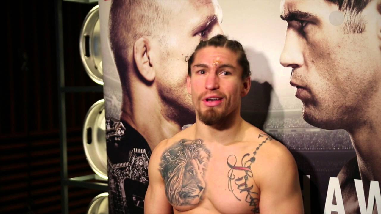 Luke Sanders feels right at home in UFC - YouTube