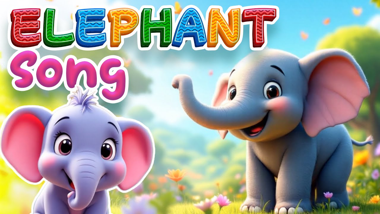 The Jumbo Elephant Song: Fun for Kids! Elephant Song for Kids | ABC ...