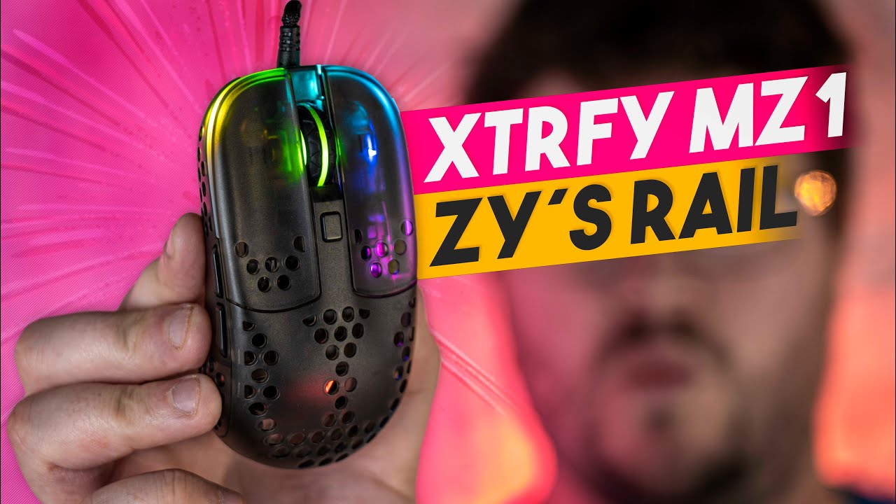 XTRFY Gaming Mouse MZ1 RGB Zy's Rail: Perfektní herní myš? (RECENZE ...