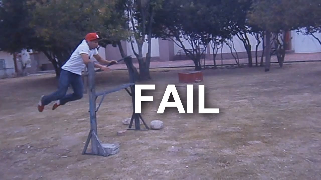 Front Flip EPIC FAIL! - YouTube