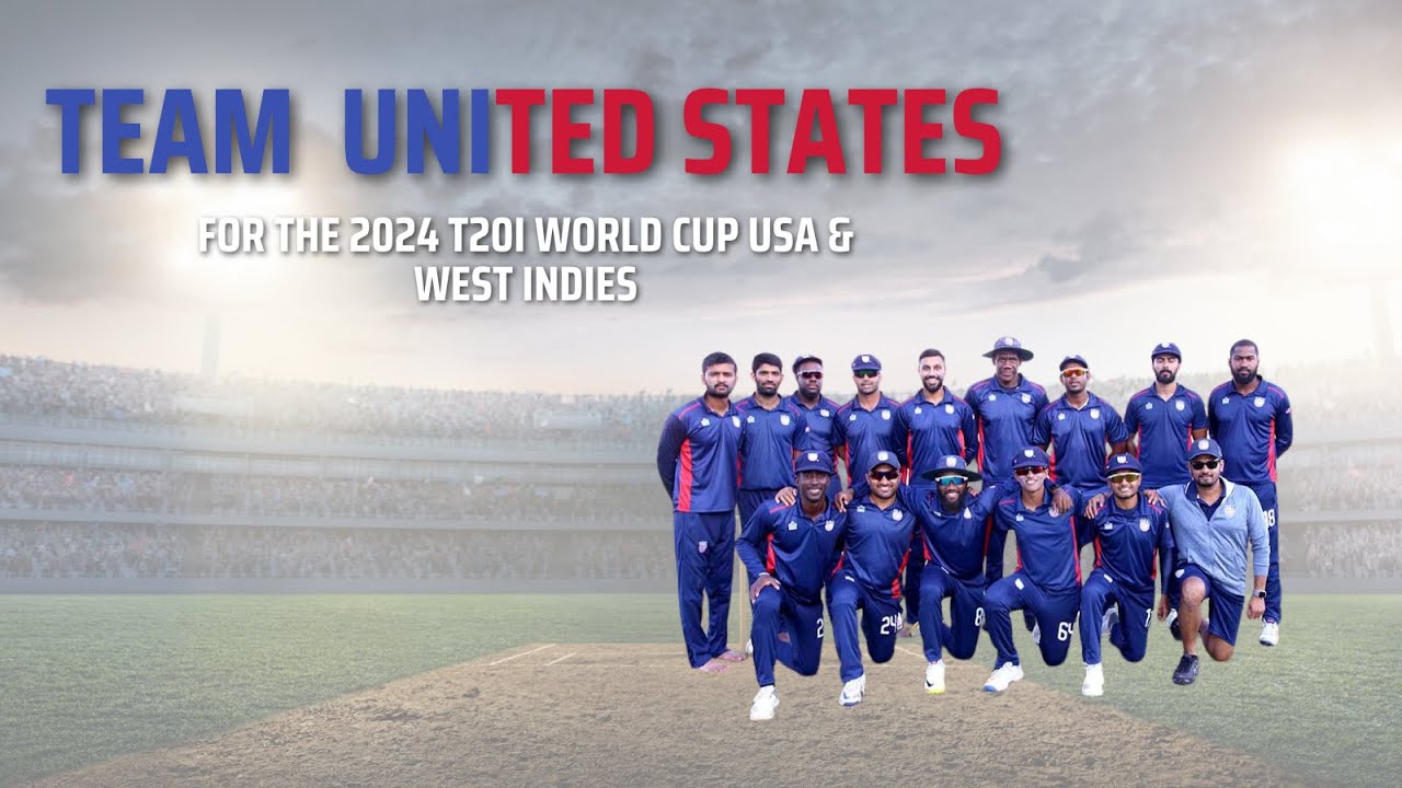 USA's 2024 ICC Men's T20 World Cup Squad Announcement - YouTube