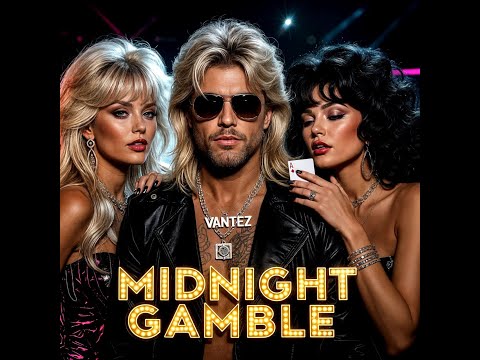 VANTEZ   MIDNIGHT GAMBLE (Official Video / AOR / Hard Rock / 80s)