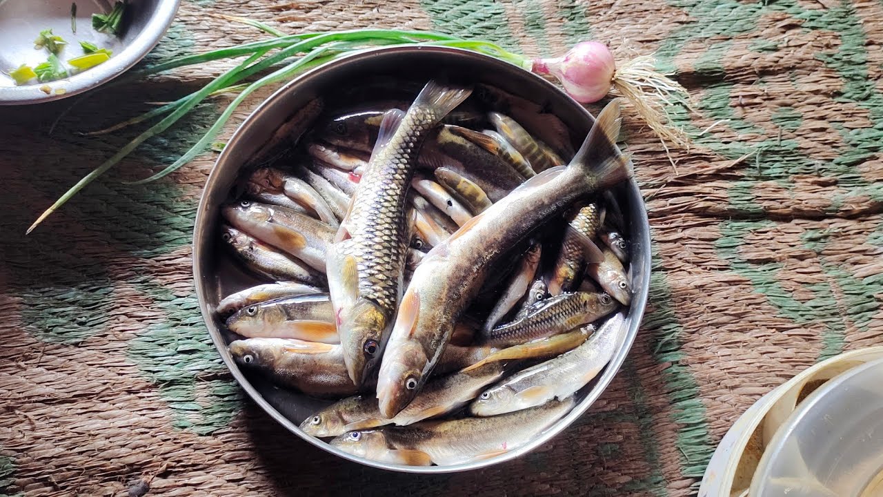 Pahadi Rasoi Aur Maccha Bhaat ll Fish Fried Pakoda ll # ...