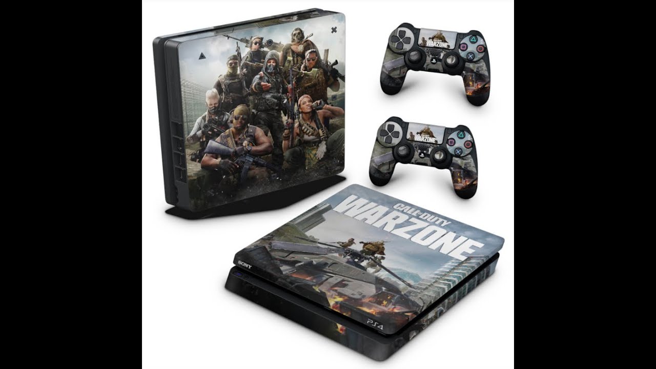 PS4 SLIM SKIN - CALL OF DUTY WARZONE - Depoimento 3081 - Leonardo ...