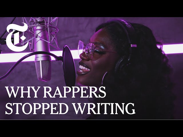 Why Rappers Stopped Writing