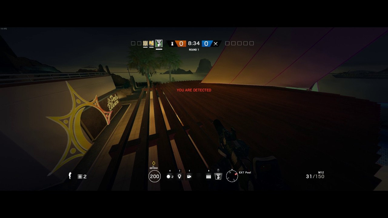 Rainbow Six Siege | Coastline rooftop as defender - YouTube
