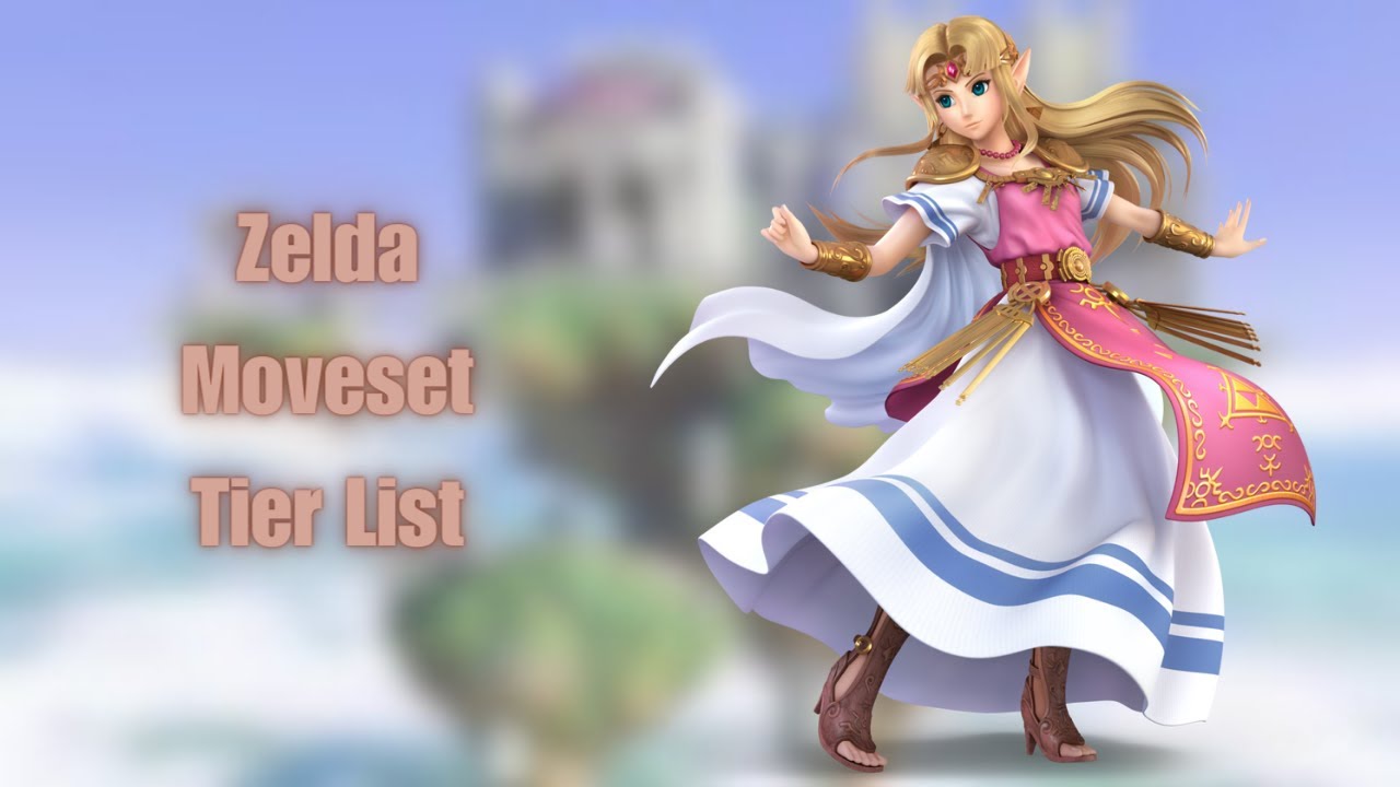 Super Smash Bros Ultimate Moveset Tier List: Zelda - YouTube