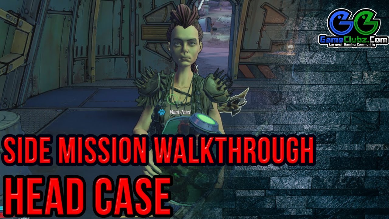 Borderlands 3 Head Case Walkthrough | Side Mission Playthrough | PS4 ...