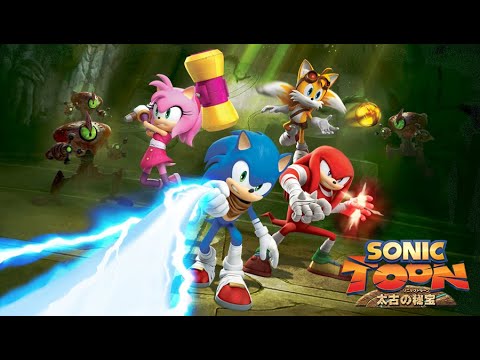 Sonic Toon: Ancient Treasure | Complete Story (Japanese, Translated ...