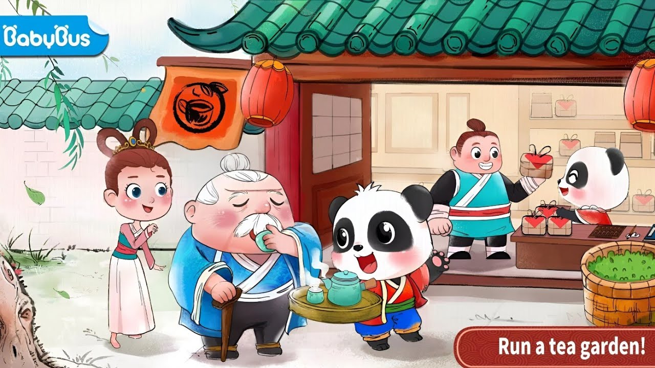 Little Panda's Tea Garden| learn How to Produce Tea -Explore Tea Garden ...