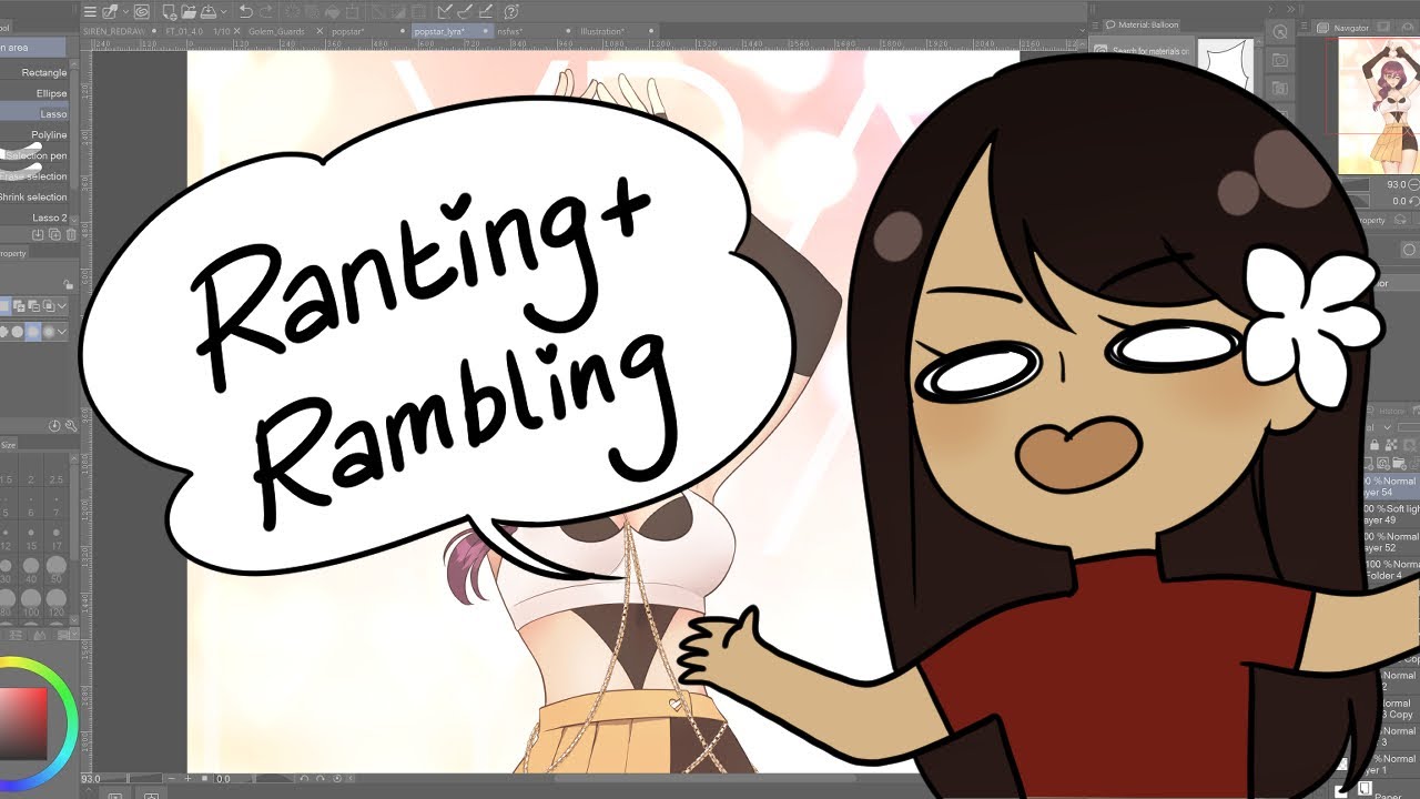 [Siren's Lament] Speed Draw & Ranting/Rambling?! - YouTube