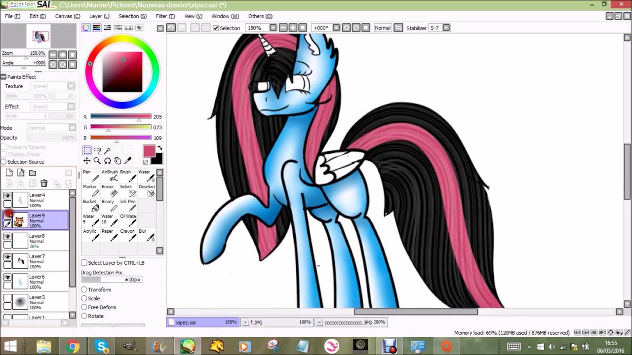 Miss Emala Speedpaint MLP with Emala jiss and Miss Smile - YouTube