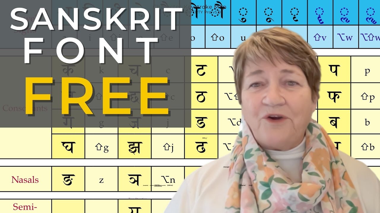 Developing a Sanskrit Font | SanskritPro - YouTube