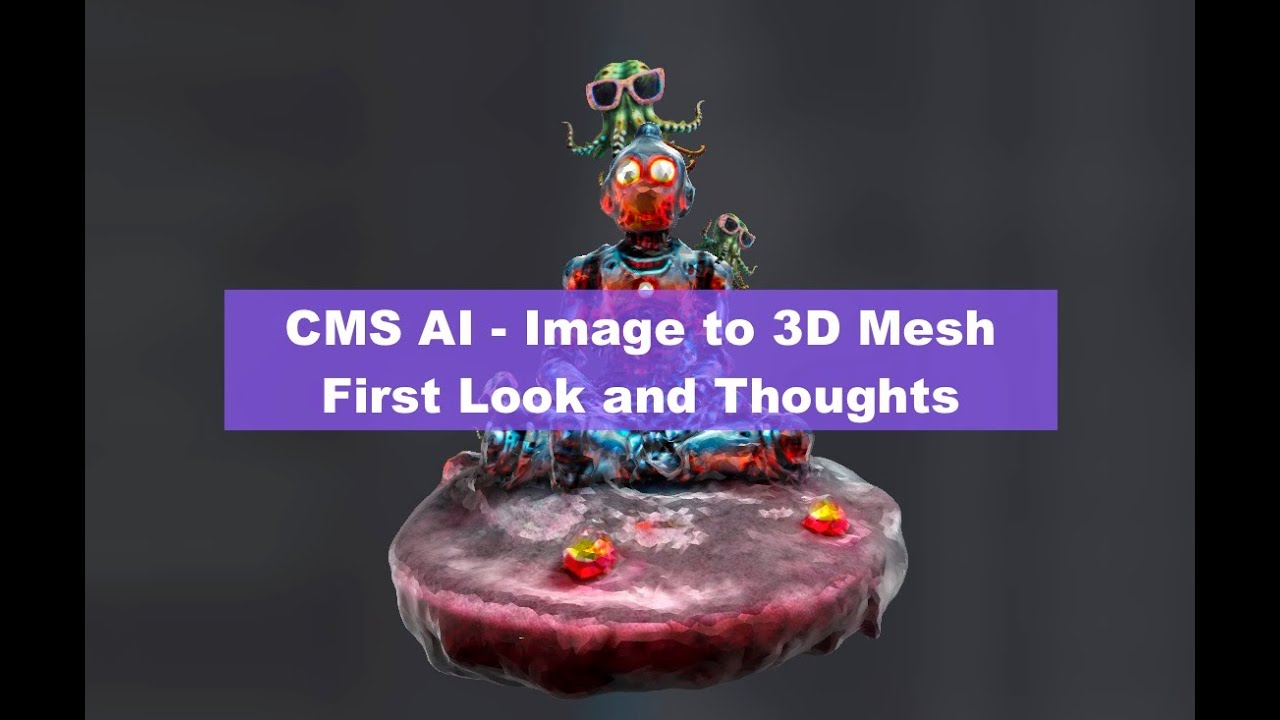 BSLIVE Common Sense Machine AI to turn Image into 3D Mesh for Blender ...