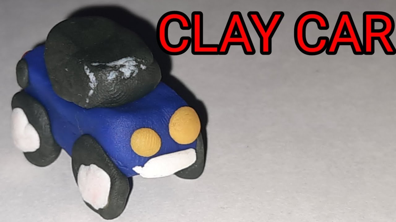 Clay car | #claycar - YouTube