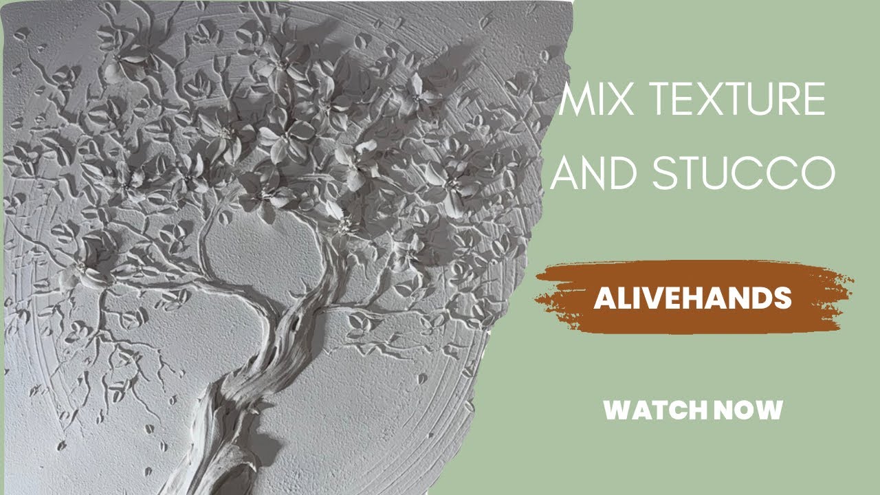 “How to Create a Stunning 3D Tree with Texture Paste and Beautiful ...