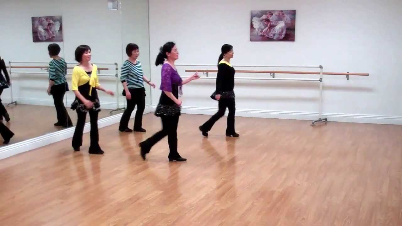 Fall In Love Line Dance （排舞：墜入愛河） - YouTube