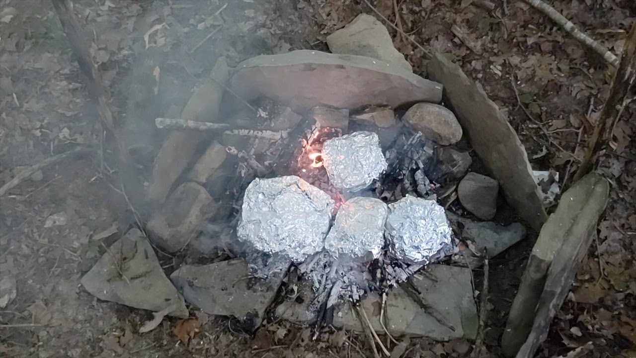 Hobo Meals On The Campfire - YouTube