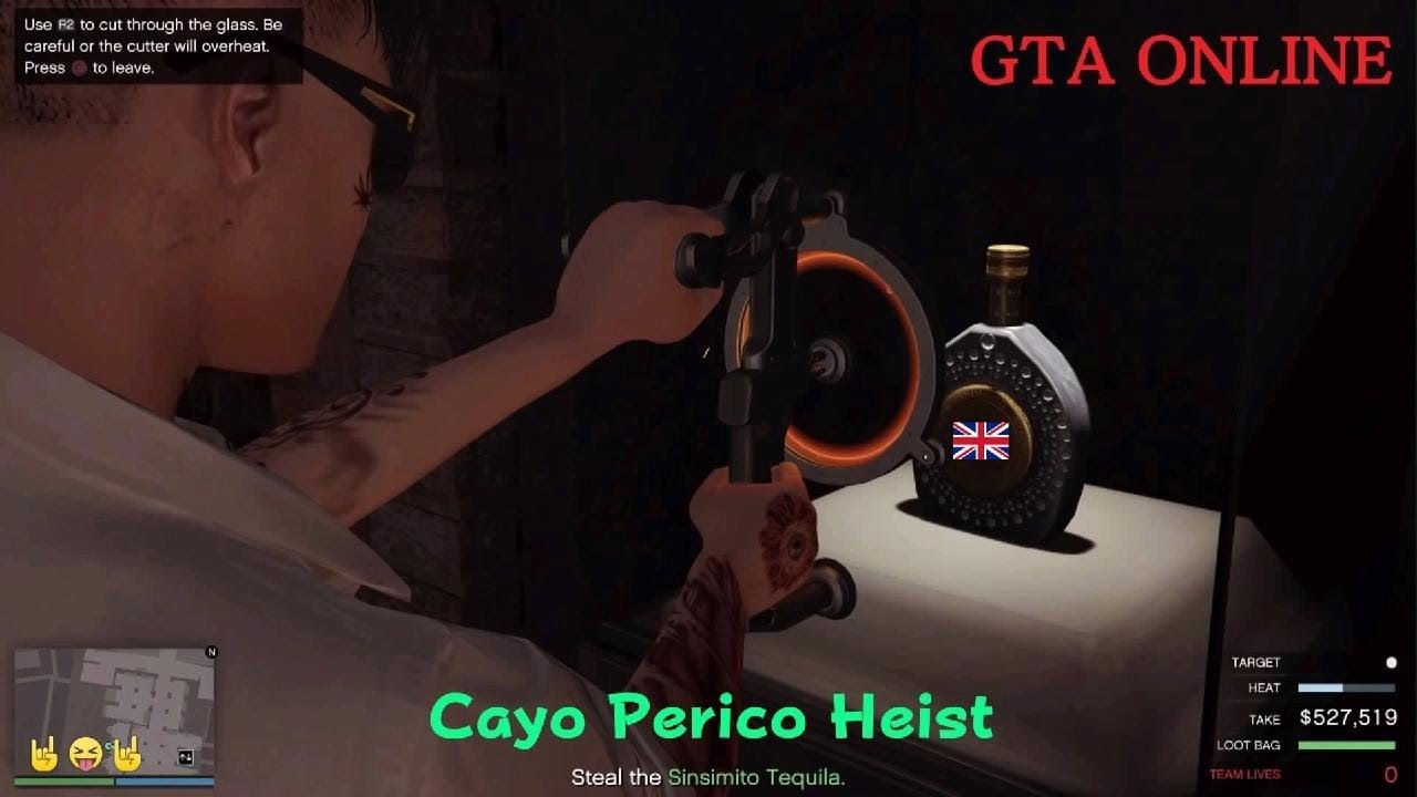 GTA Online - Cayo Perico Heist: Sinsimito Tequila & Coke - YouTube