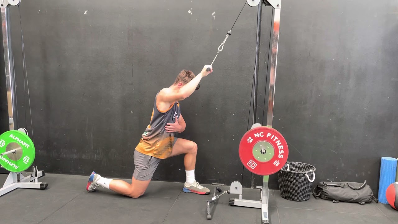 High-to-low cable row (2) - YouTube