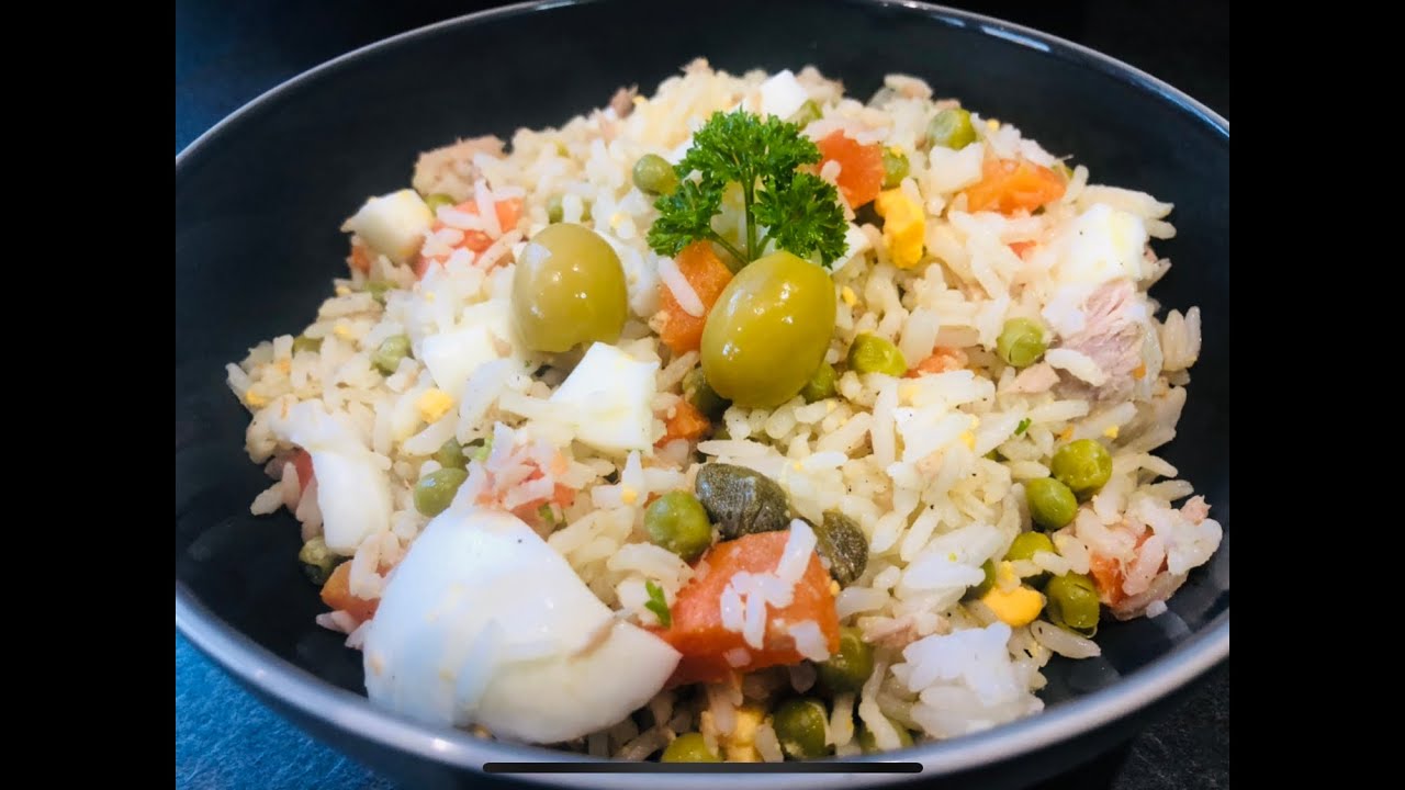 Slata Rouz Tunisian Dish - YouTube