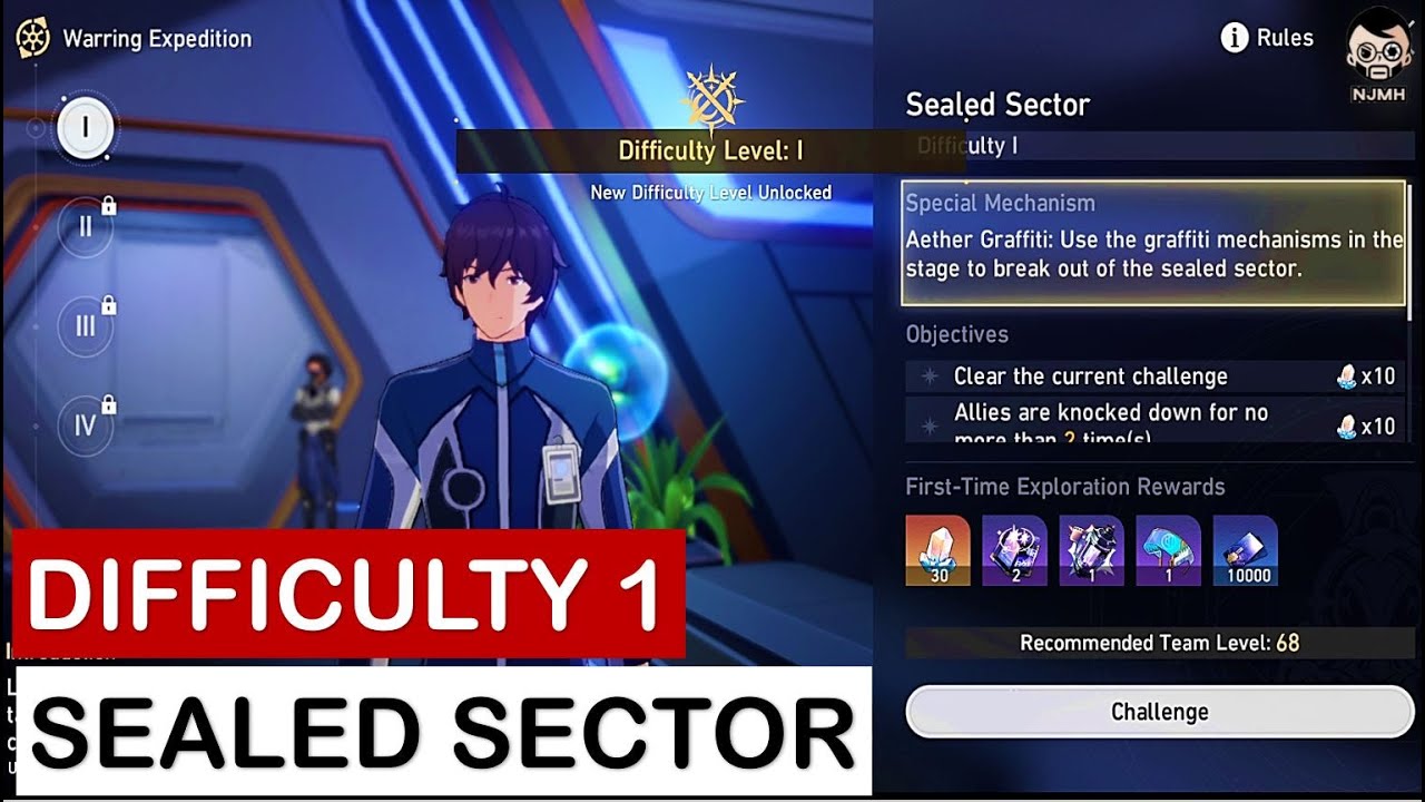 Starhunt Game Arcade Challenge | Sealed Sector Difficulty: I | Honkai ...