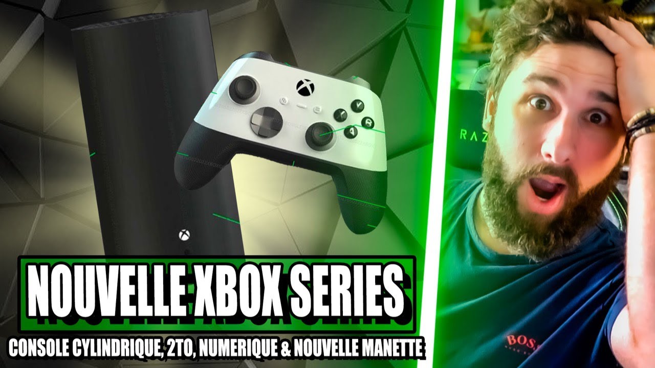 NOUVELLE XBOX SERIES CYLINDRIQUE DÉVOILÉE 😱 PRIX, DATE, IMAGE ...
