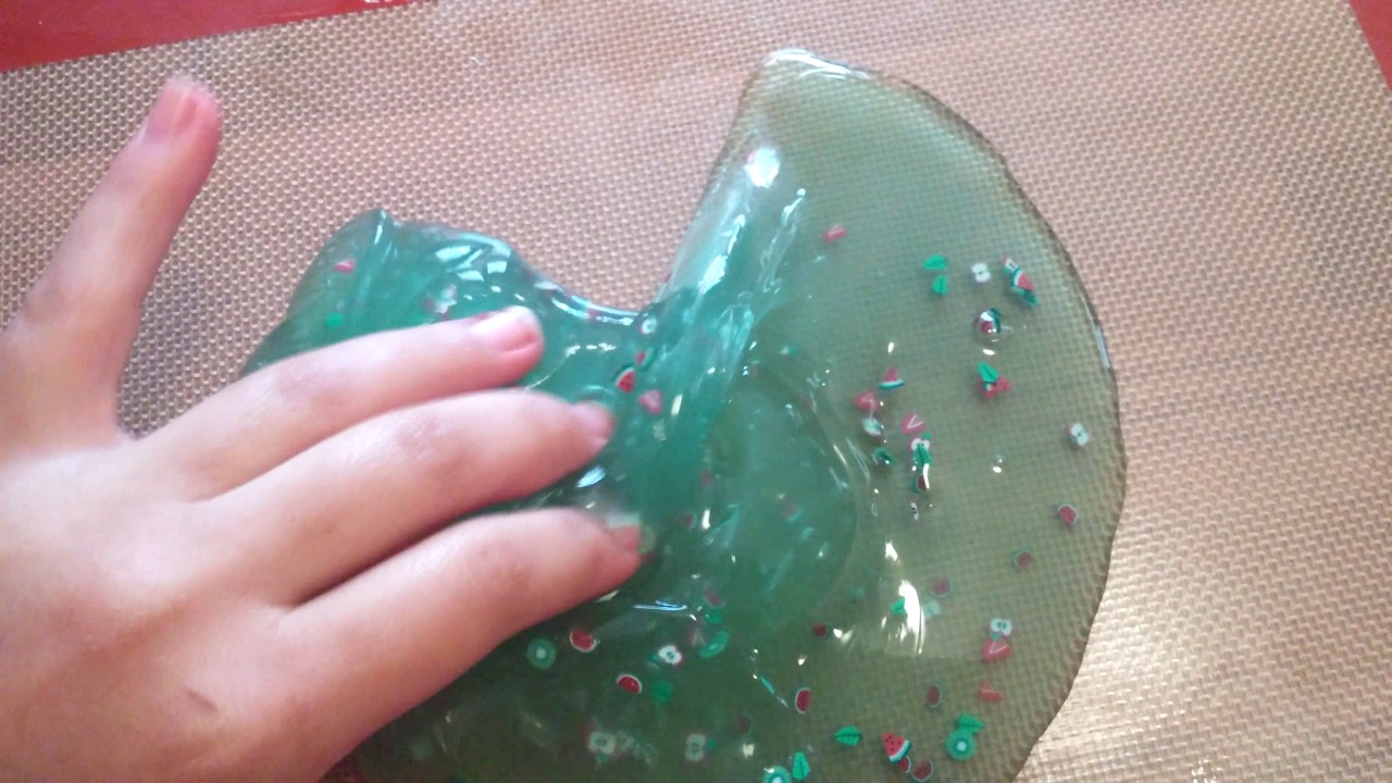 Froot Salad Slime - YouTube