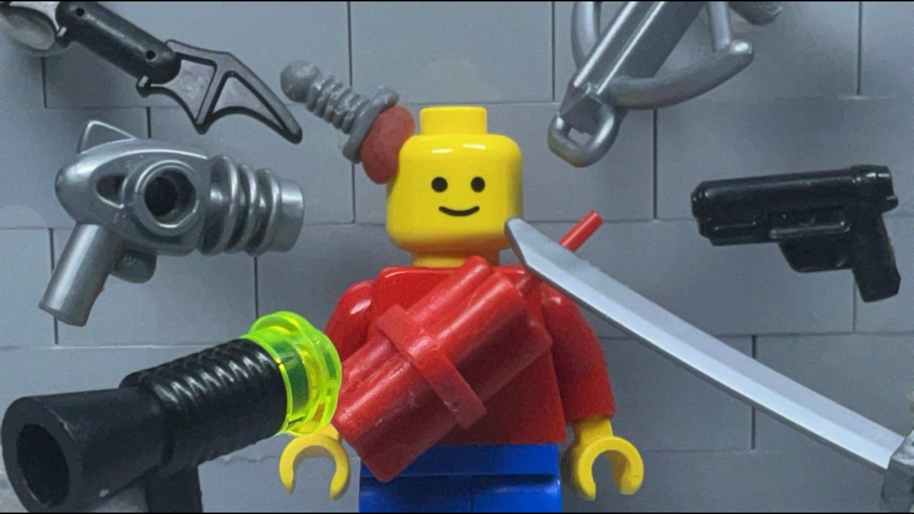 10 Ways To Kill A LEGO Man (Lego Stop-Motion) - YouTube