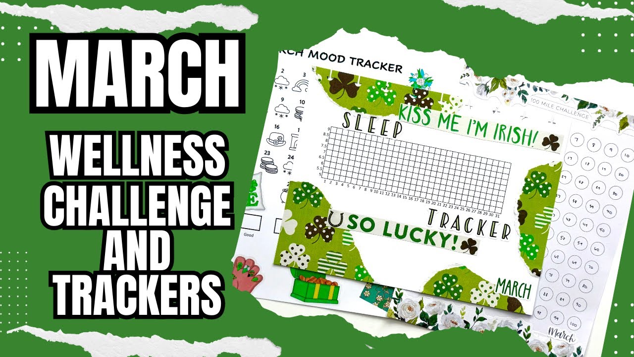 Wellness Challenge [March Wellness Trackers] - YouTube