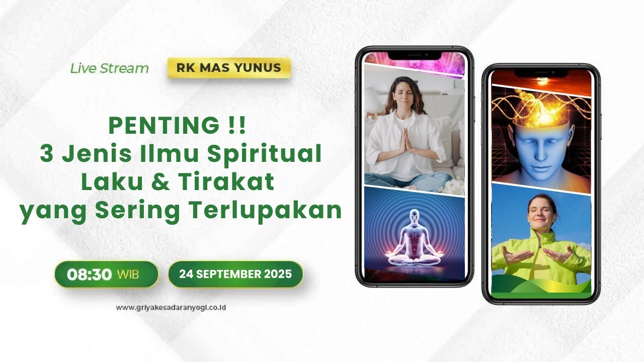 [LIVE] PENTING!! 3 JENIS ILMU SPIRITUAL LAKU & TIRAKAT YANG SERING ...