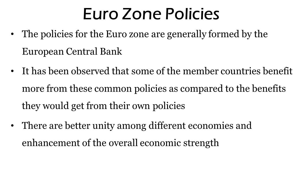 Pros and Cons of the formation of Euro Zone - YouTube