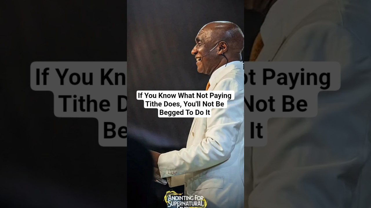 It's Greed That Makes People Not To Pay Tithe. - Pastor David Ibiyeomie ...