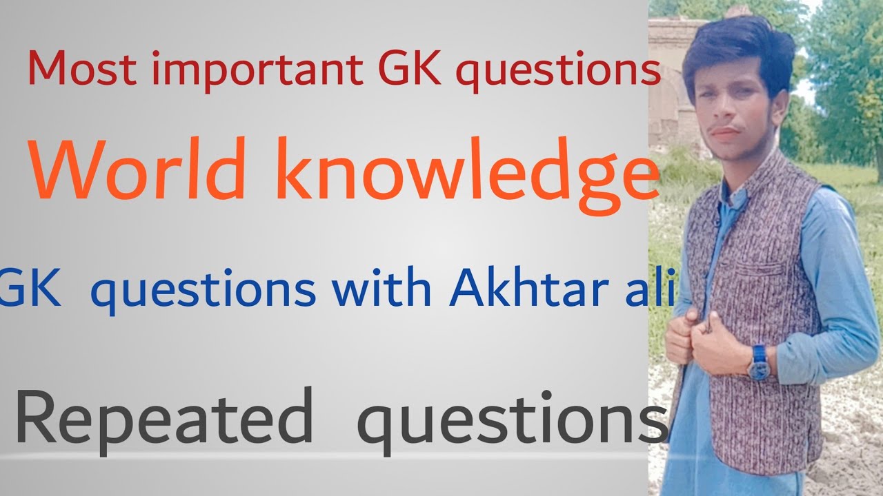 World General knowledge very important Questions repeated questions ...
