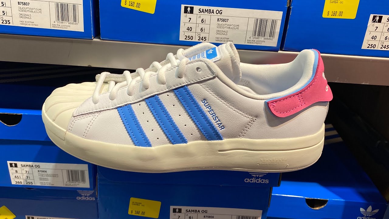 Adidas Superstar Ayoon (Cloud White/Pulse Blue/Off White) - Style Code ...