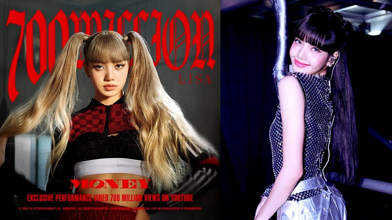 คลิป MONEY ของ ลิซ่า BLACKPINK 💗 ได้ 700 ล้านวิวเร็วที่สุด ของ K-POP ...