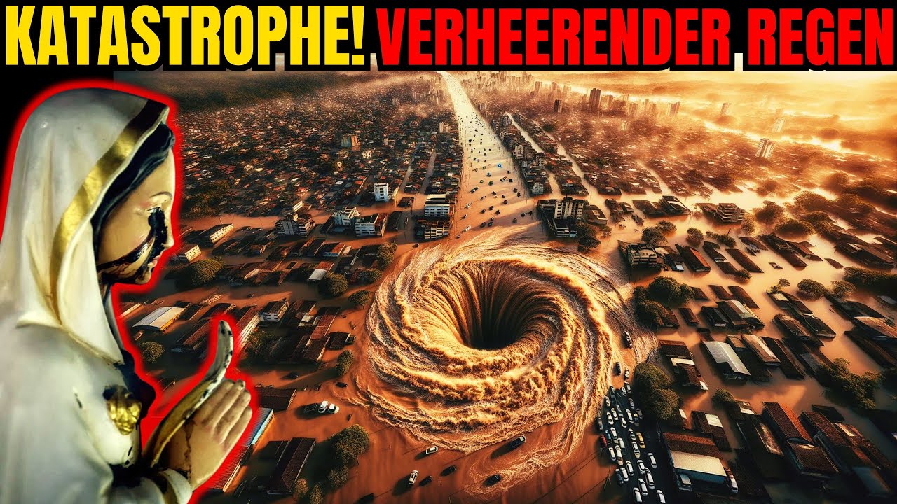 VOR 9 MINUTEN! Vernichtende Katastrophe, Regen in Südbrasilien ...